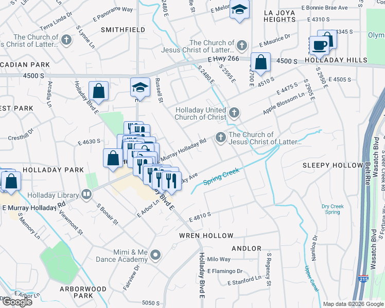 2494 East Murray Holladay Road, Holladay UT - Walk Score