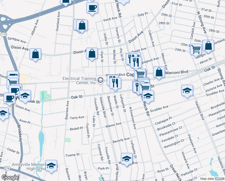 375 Oak Street, West Babylon NY - Walk Score