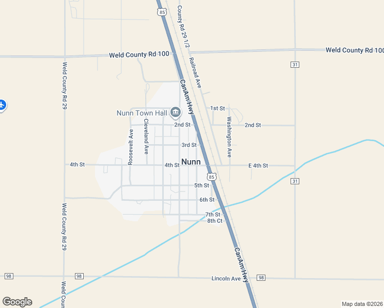 345 Logan Avenue, Nunn CO - Walk Score