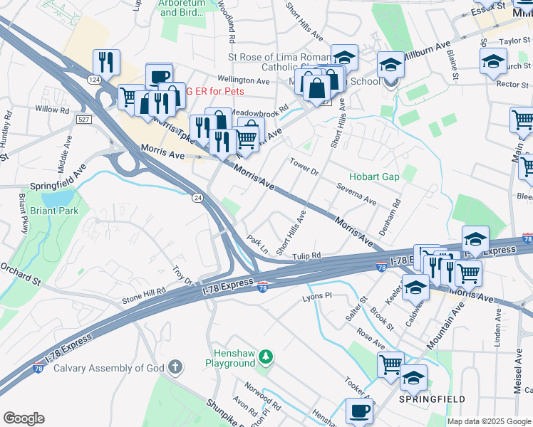 46 Springbrook Road, Springfield NJ - Walk Score
