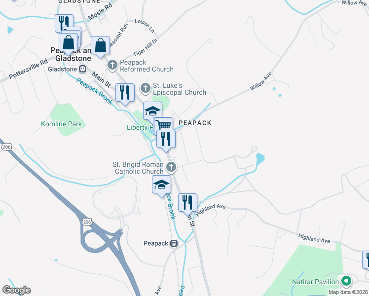 8 Prospect Street, Peapack & Gladstone NJ - Walk Score