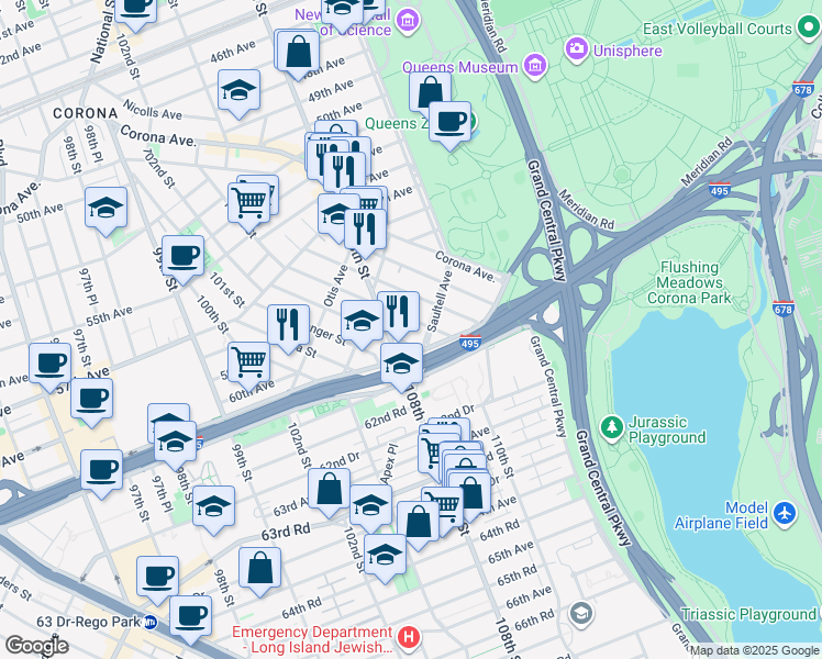 108-25 Horace Harding Expressway, New York NY - Walk Score