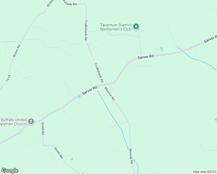 499 Monroe Road, Sarver PA - Walk Score