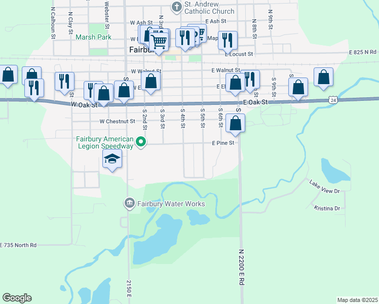 527 South 4th Street, Fairbury IL - Walk Score