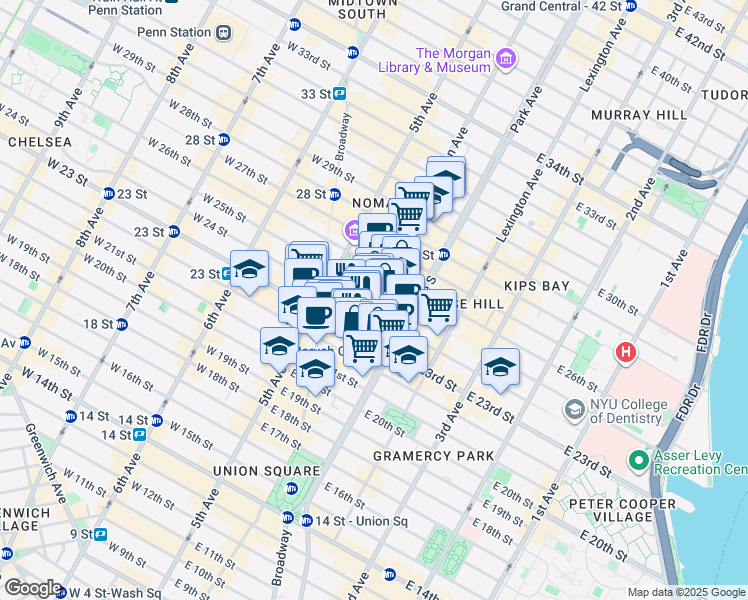 25 Madison Avenue, New York NY - Walk Score