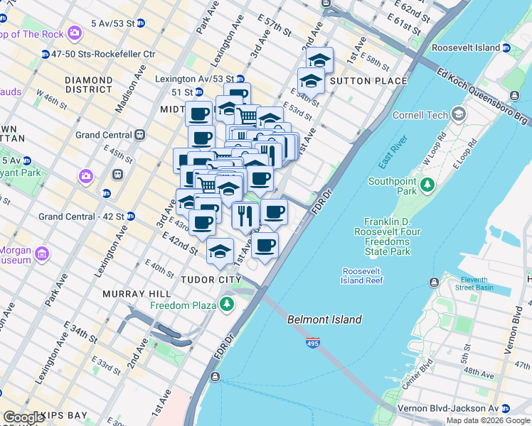 1 United Nations Plaza, New York NY - Walk Score
