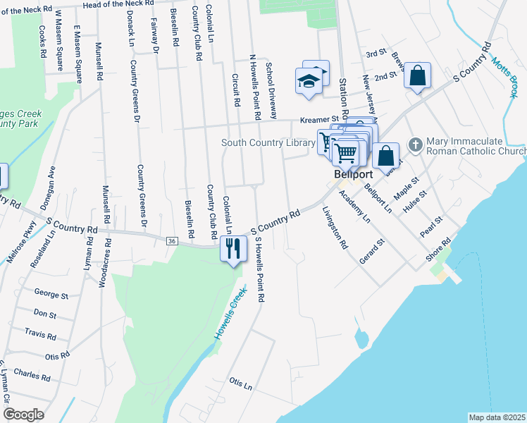 5 North Howells Point Road, Calverton NY - Walk Score