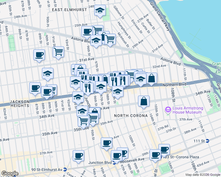 98-13 Northern Boulevard, New York NY - Walk Score