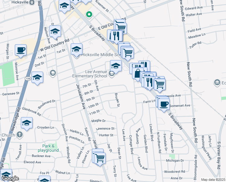 53 9th Street, Hicksville NY - Walk Score