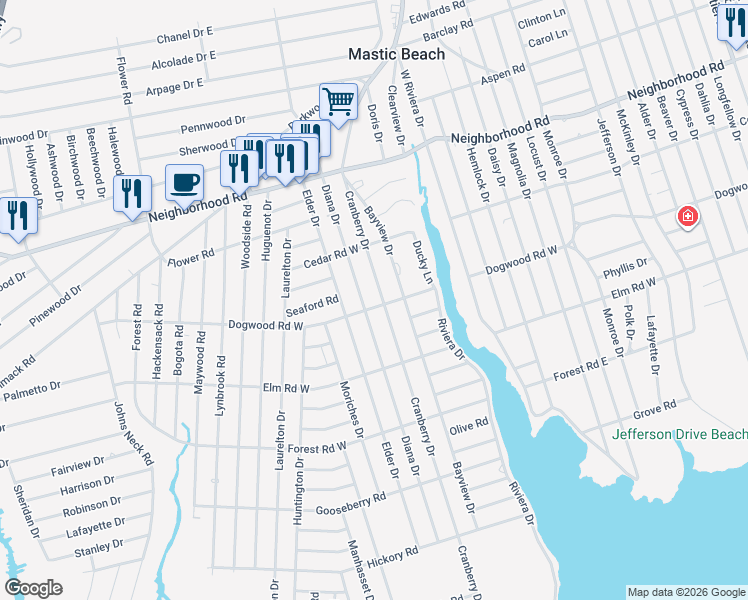 269 Dogwood Road West, Calverton NY - Walk Score