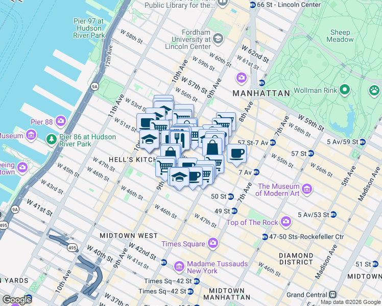 45 Rockefeller Plaza, New York NY - Walk Score