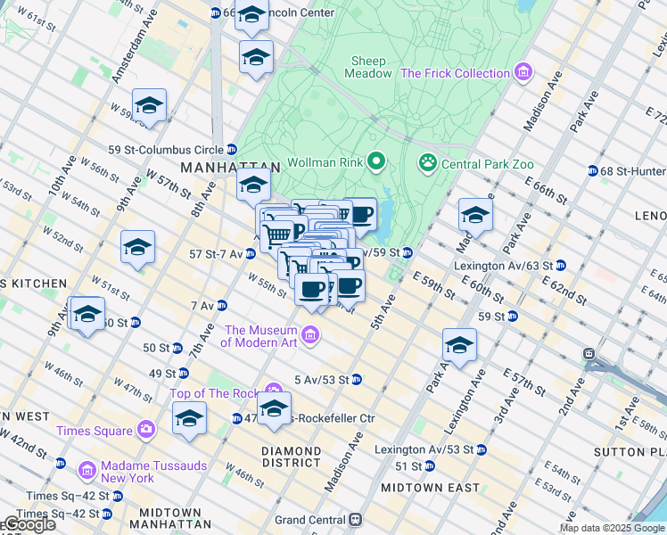 57 West 57th Street, New York NY - Walk Score