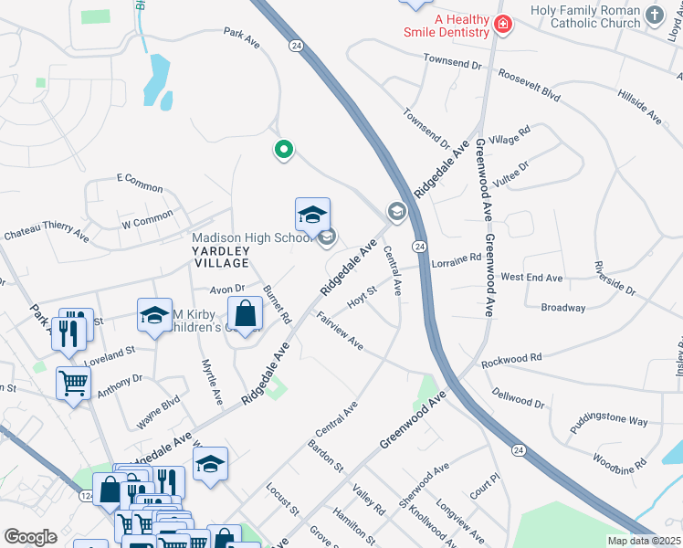 Ridgedale Avenue, Madison NJ - Walk Score