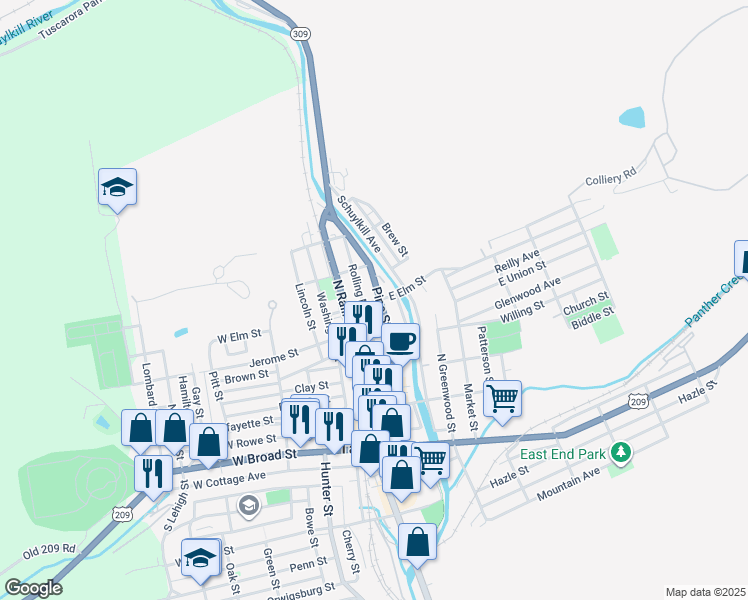 400 Pine Street, Tamaqua PA - Walk Score