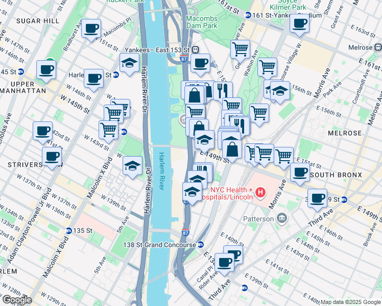 Major Deegan Expressway, New York NY - Walk Score