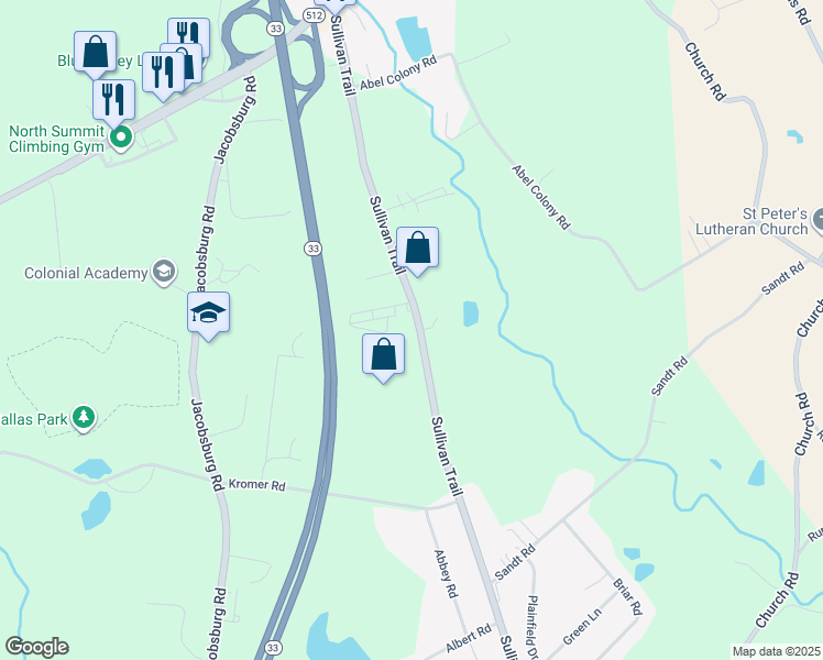 6555 Sullivan Trail, Pen Argyl PA - Walk Score