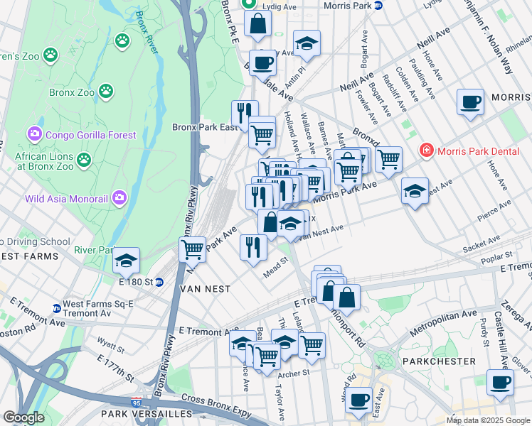 671 Morris Park Avenue, New York NY - Walk Score