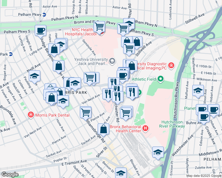 1300 Morris Park Avenue, New York NY - Walk Score