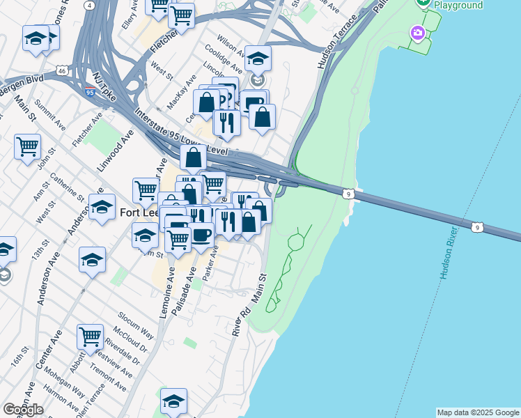 2050 North Central Road, Fort Lee NJ - Walk Score