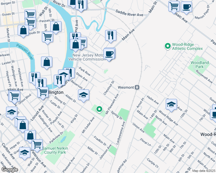 25 Chestnut Street, Wallington NJ - Walk Score