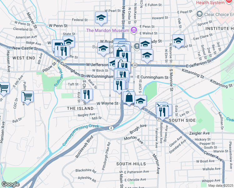 Butler PA - Walk Score