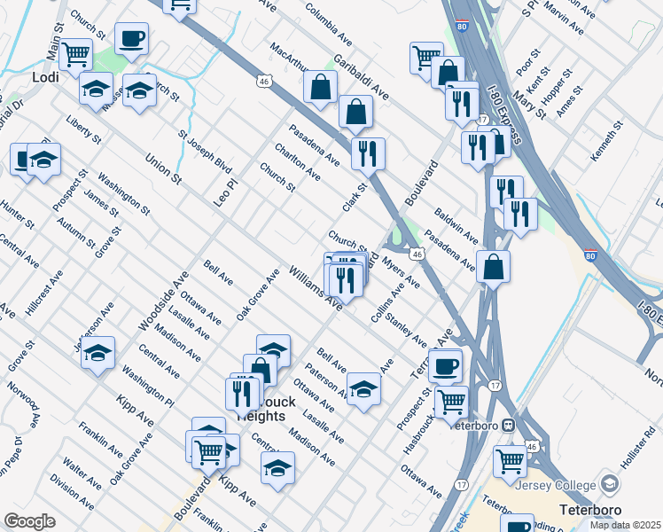 11-43 Hoehn Street, Lodi NJ - Walk Score