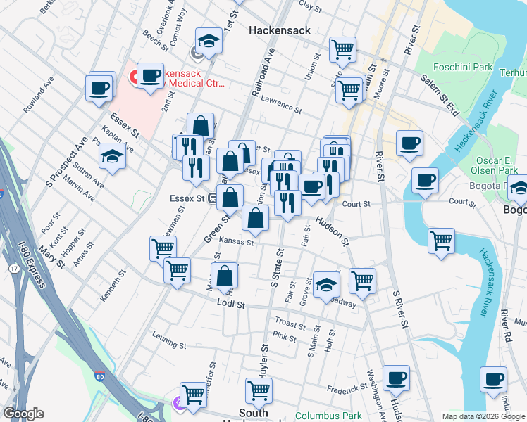 90 Essex Street, Hackensack NJ - Walk Score