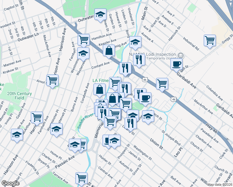 175 Main Street, Lodi NJ - Walk Score