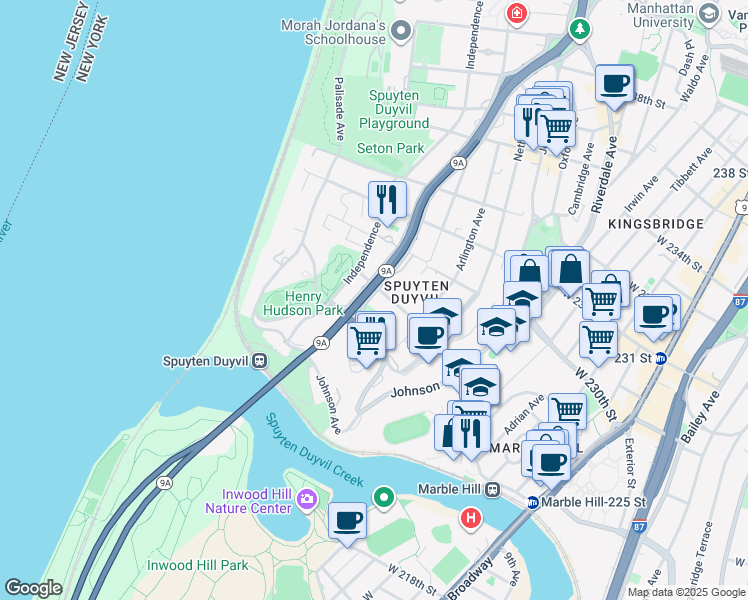 2600 Henry Hudson Parkway 1E, New York NY - Walk Score