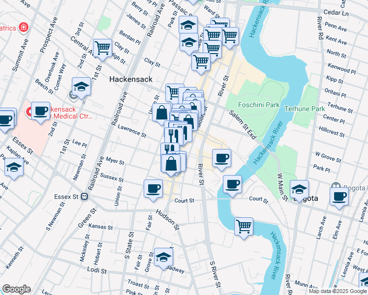 140 Main Street, Hackensack NJ - Walk Score