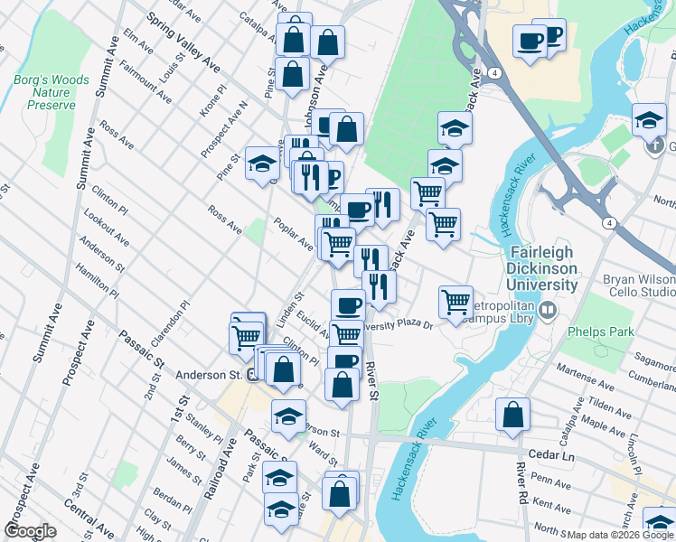 604 Main Street, Hackensack NJ - Walk Score