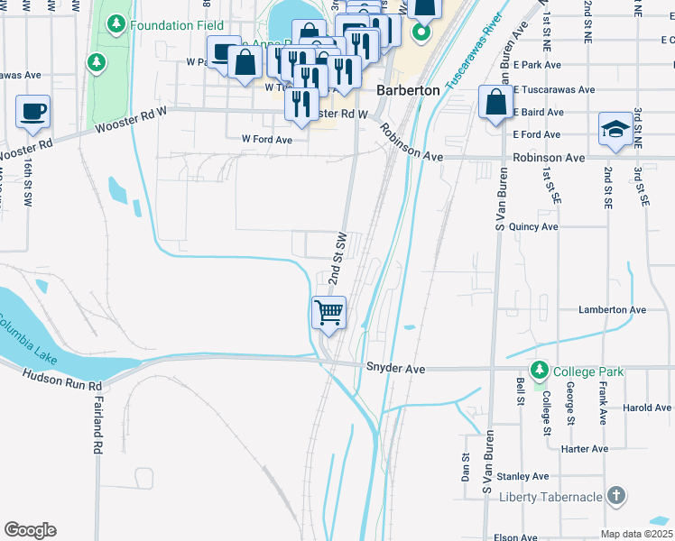 151 2nd Street Southwest, Barberton OH - Walk Score