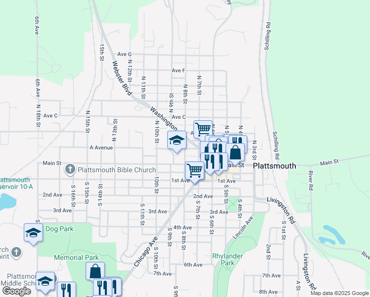 8th Street, Plattsmouth NE - Walk Score