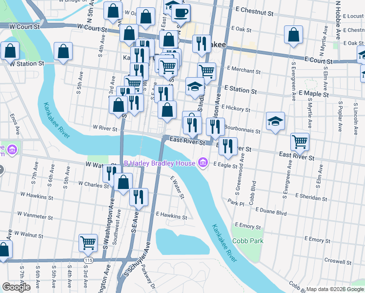 300 East River Street, Kankakee IL - Walk Score