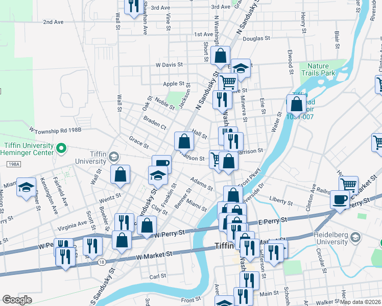 211 Franklin Street, Tiffin OH - Walk Score