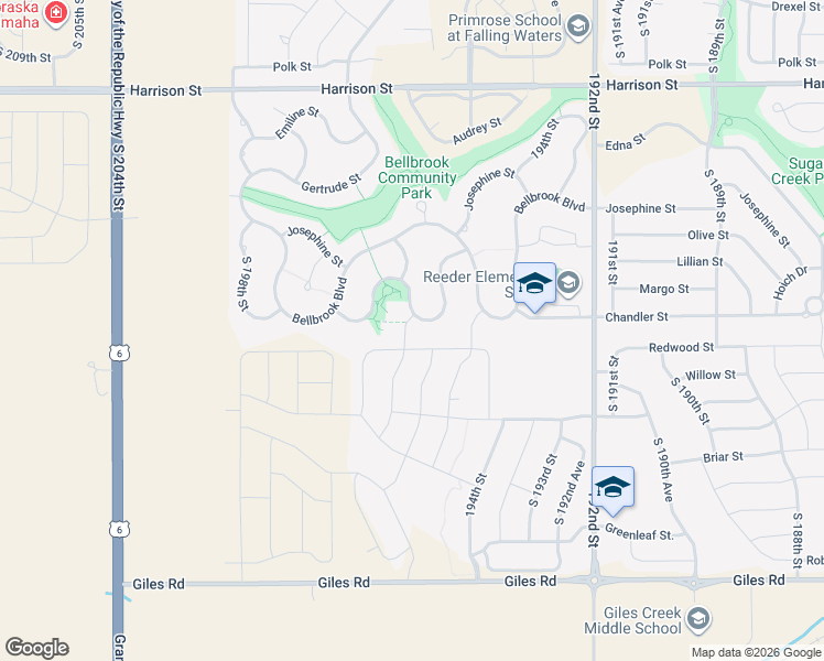 7607 South 197th Street, Gretna NE - Walk Score