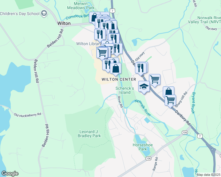 25 River Road, Wilton CT - Walk Score