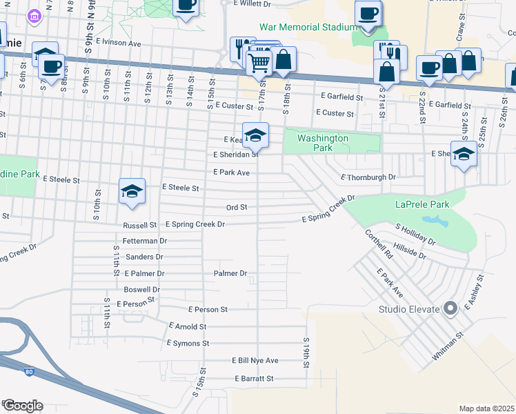 Ord Street, Laramie WY - Walk Score