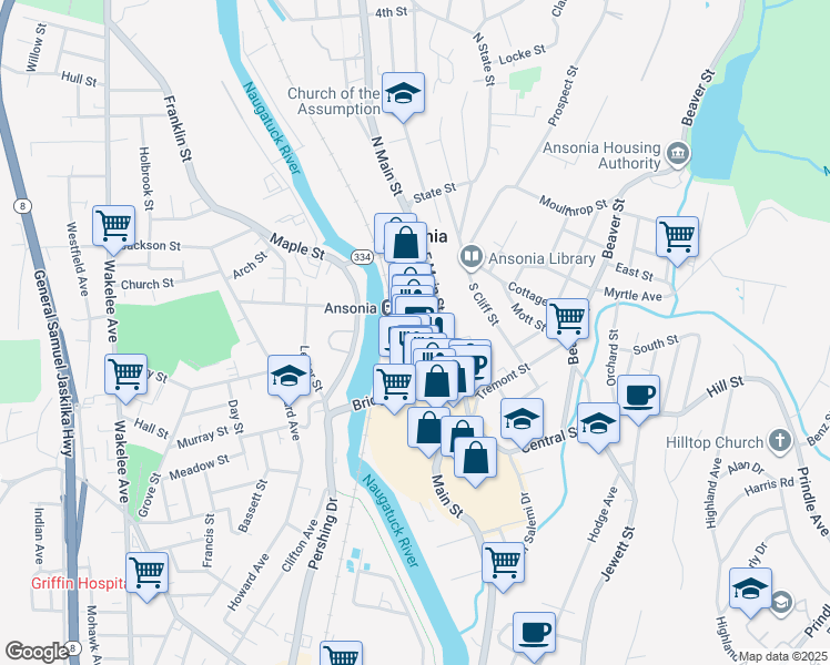 210 Main Street, Ansonia CT - Walk Score