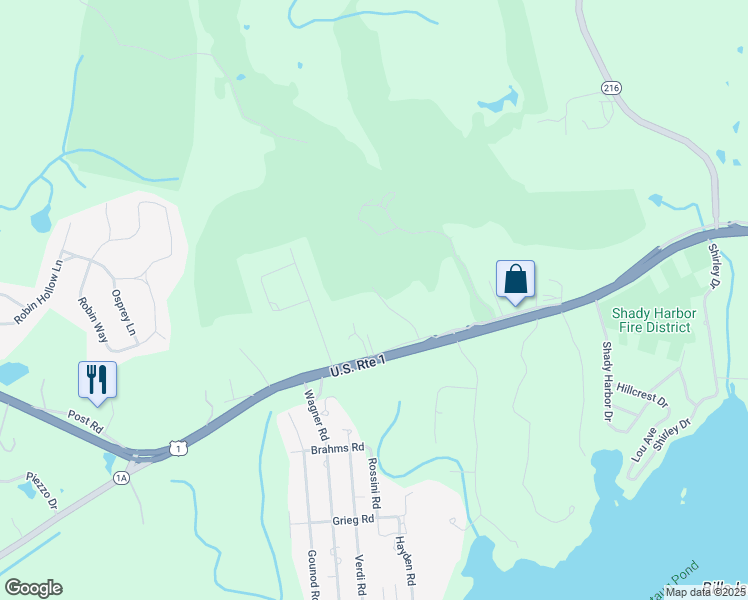 583 East Woody Hill Road, Westerly RI - Walk Score