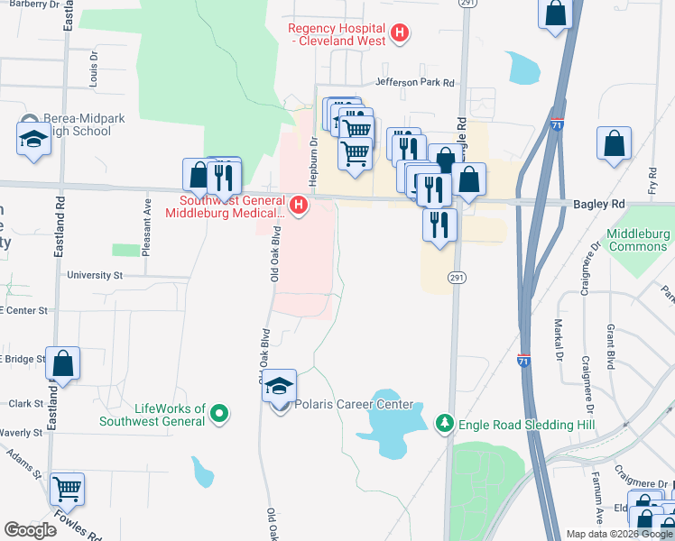 Lake to Lake Trail, Middleburg Heights OH - Walk Score