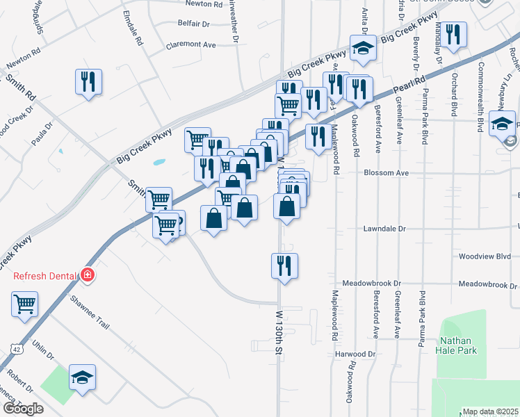 6849 Southland Drive, Middleburg Heights OH - Walk Score
