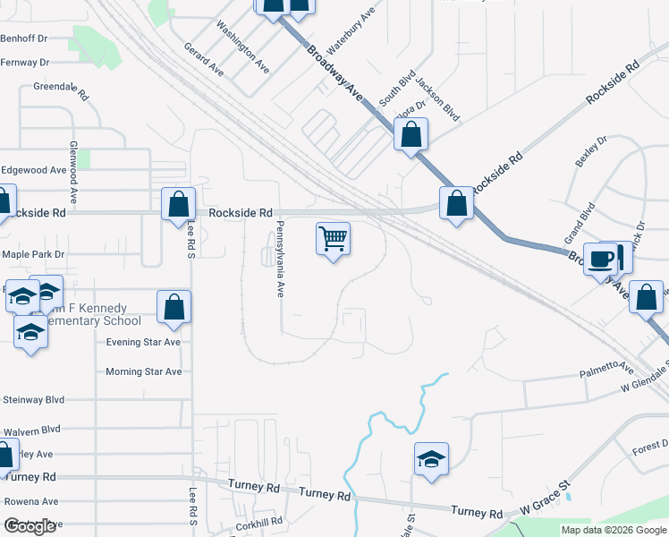 17000 Rockside Road, Maple Heights OH - Walk Score
