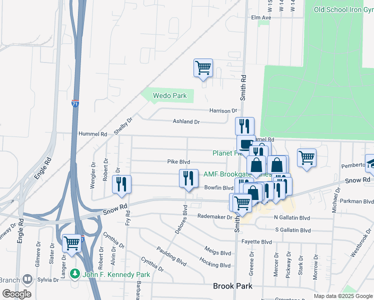 Muskingum Boulevard, Brook Park OH - Walk Score