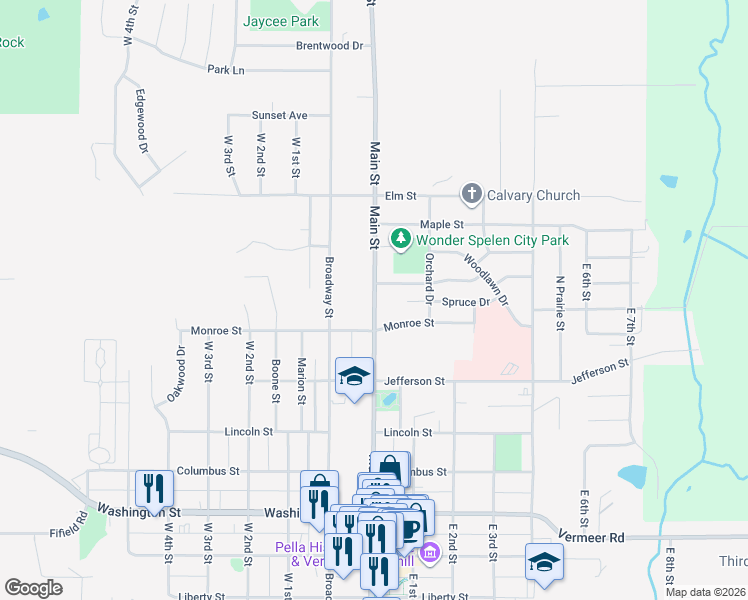 1323 Main Street, Pella IA - Walk Score