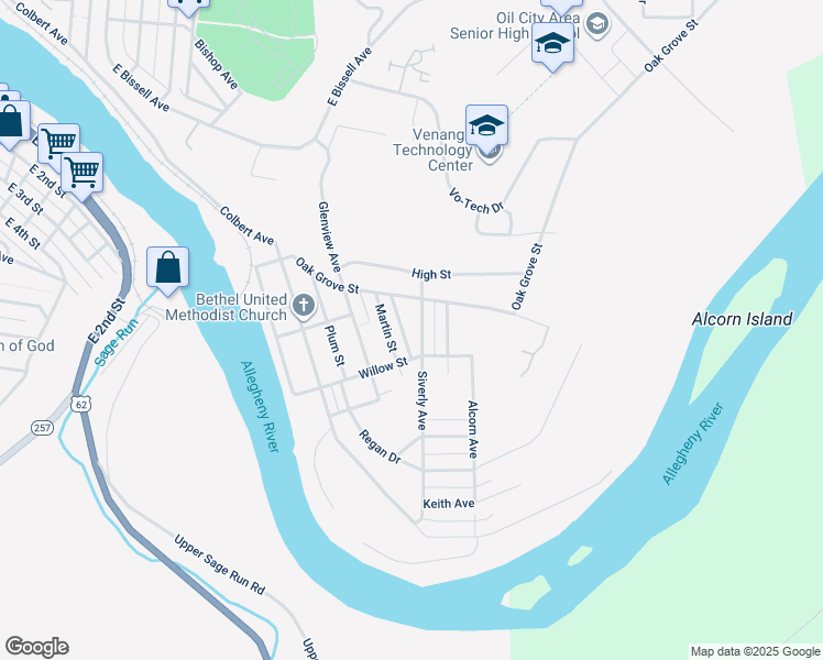 74 Siverly Avenue, Oil City PA - Walk Score