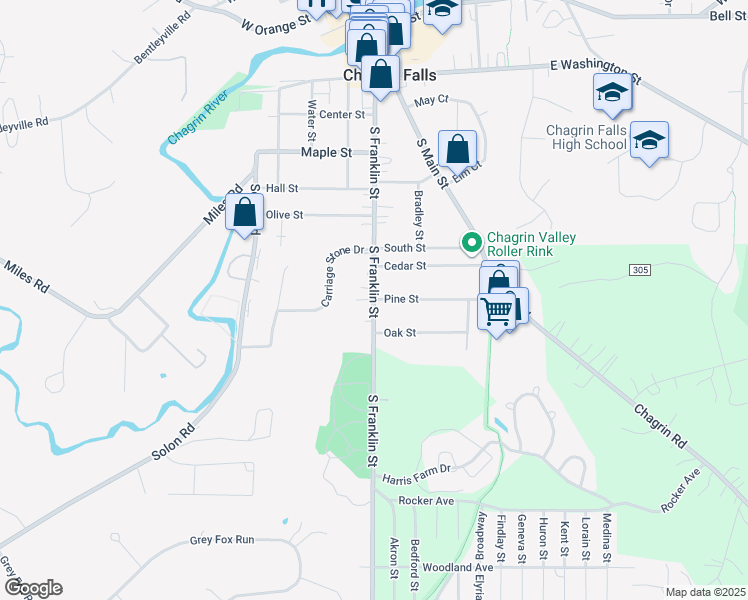 South Franklin Street, Chagrin Falls OH - Walk Score