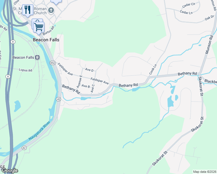 Beacon Falls CT - Walk Score