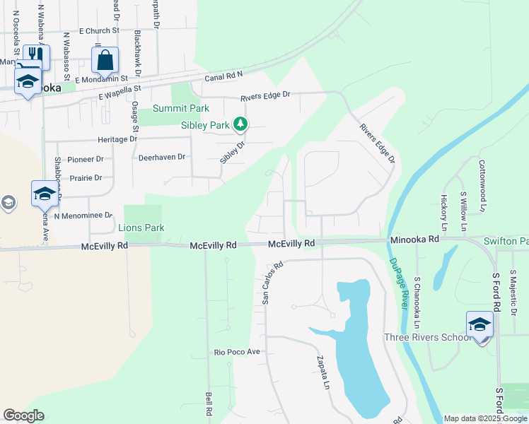 411 Grande Drive, Minooka IL - Walk Score