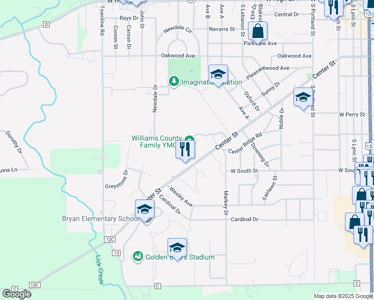 1 Faber Drive, Bryan OH - Walk Score